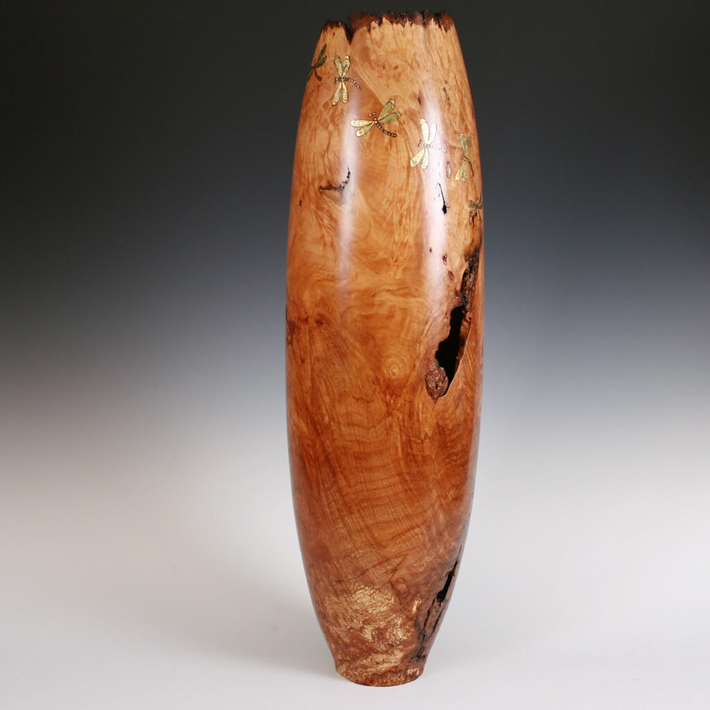 “The Hatch” Maple Vessel – Myrtlewood Gallery